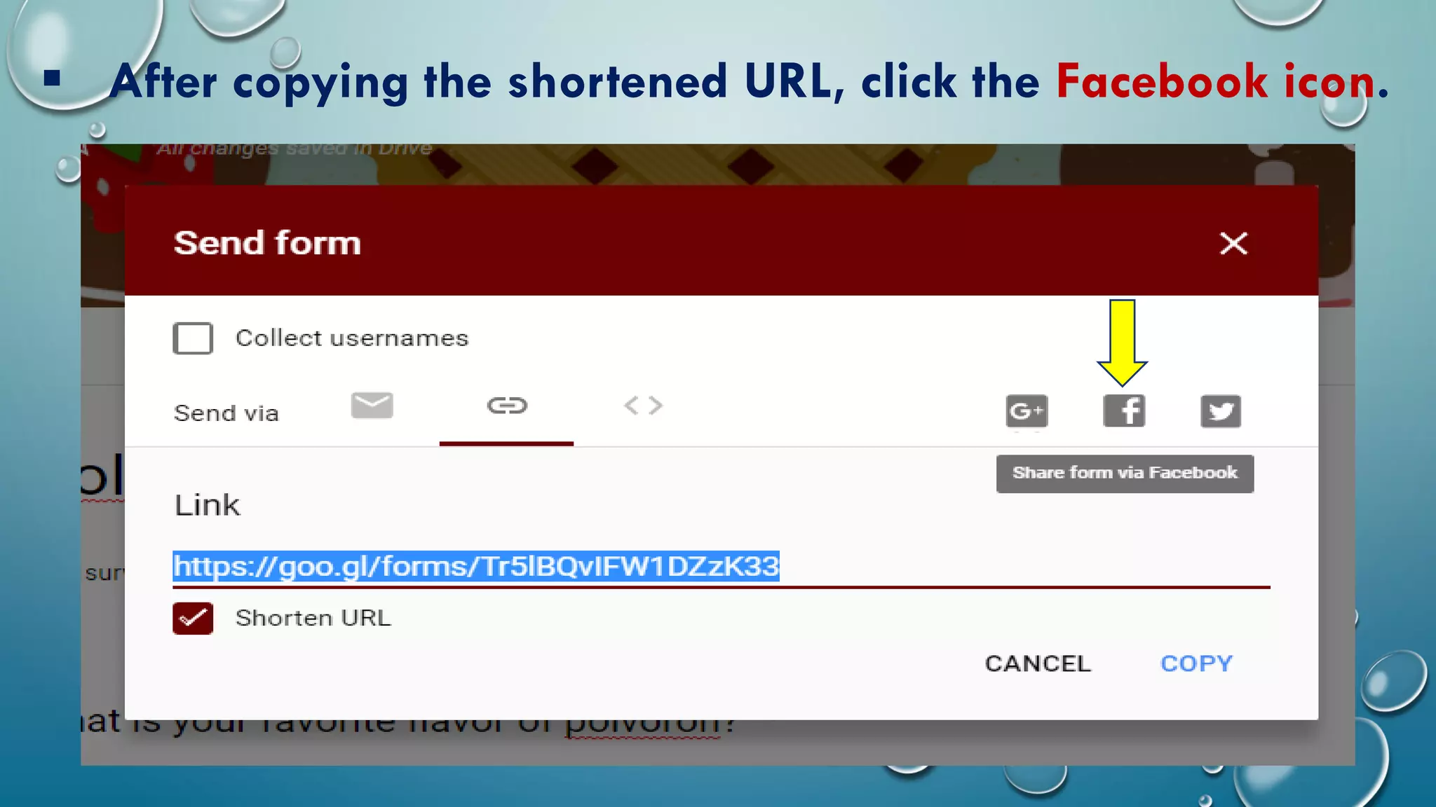 Creating an online survey form | PDF