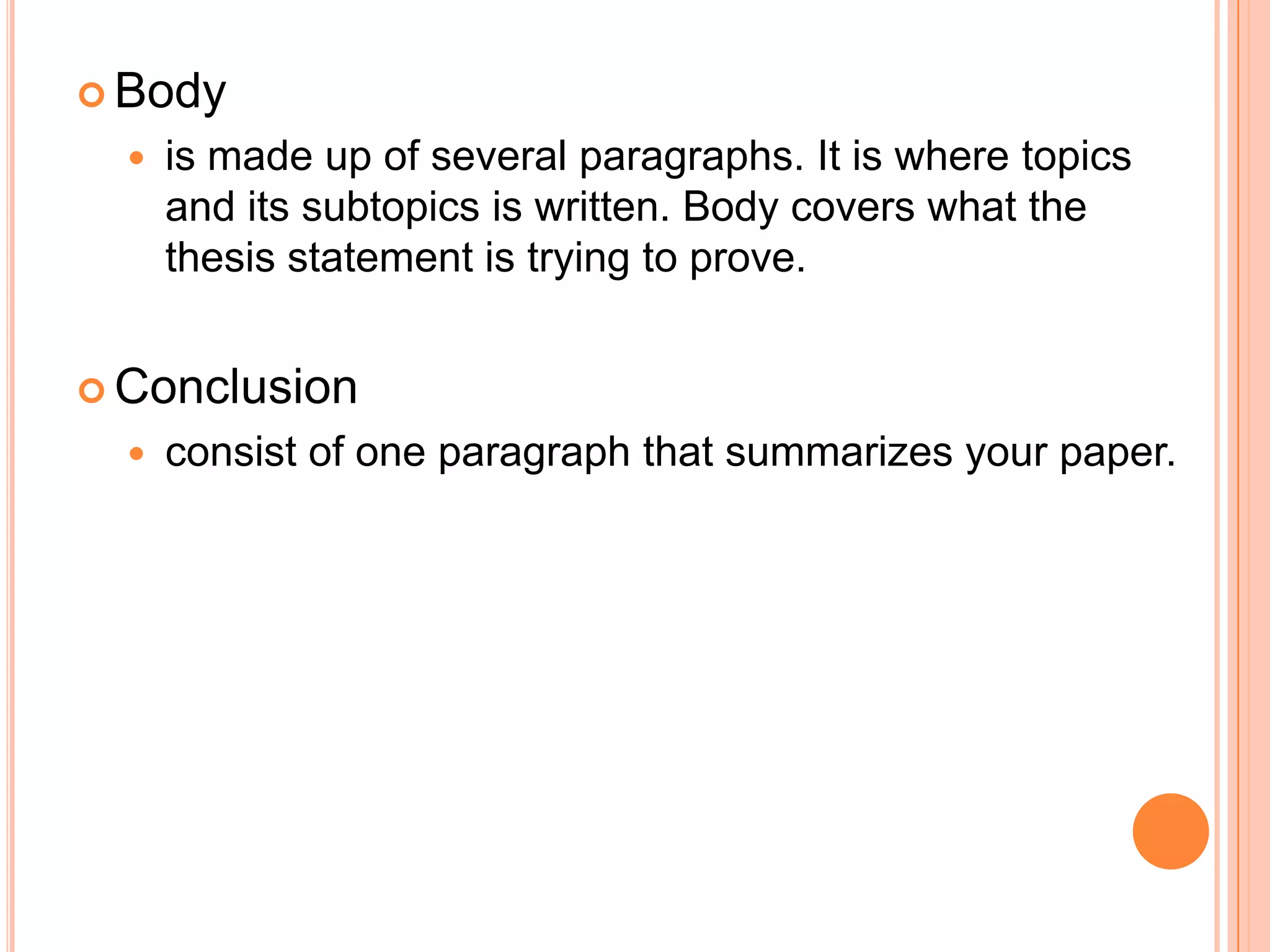 Creating an outline | PPTX