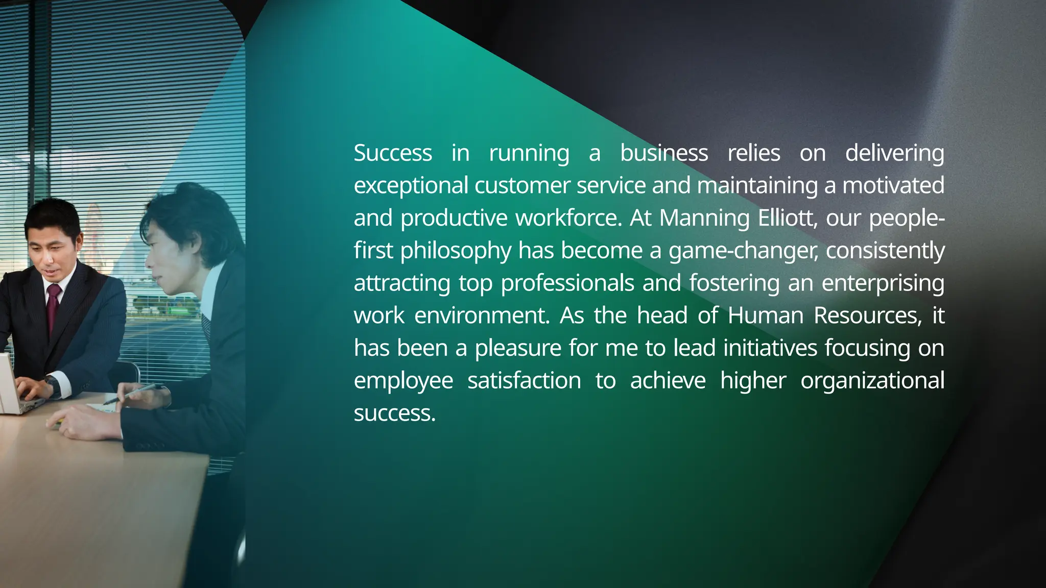 Andrew Rasheed: Creating a People-Centric Workplace | PPTX