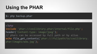 Creating a phar | PPT