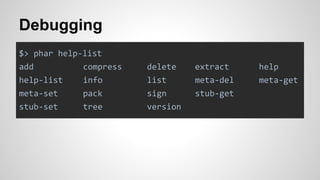 Creating a phar | PPT