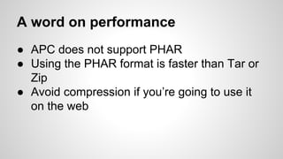Creating a phar | PPT