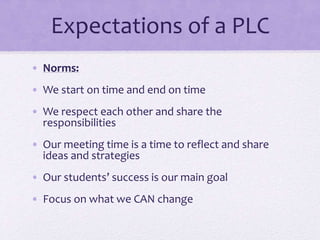 Creating a plc edu 588-updated | PPTX