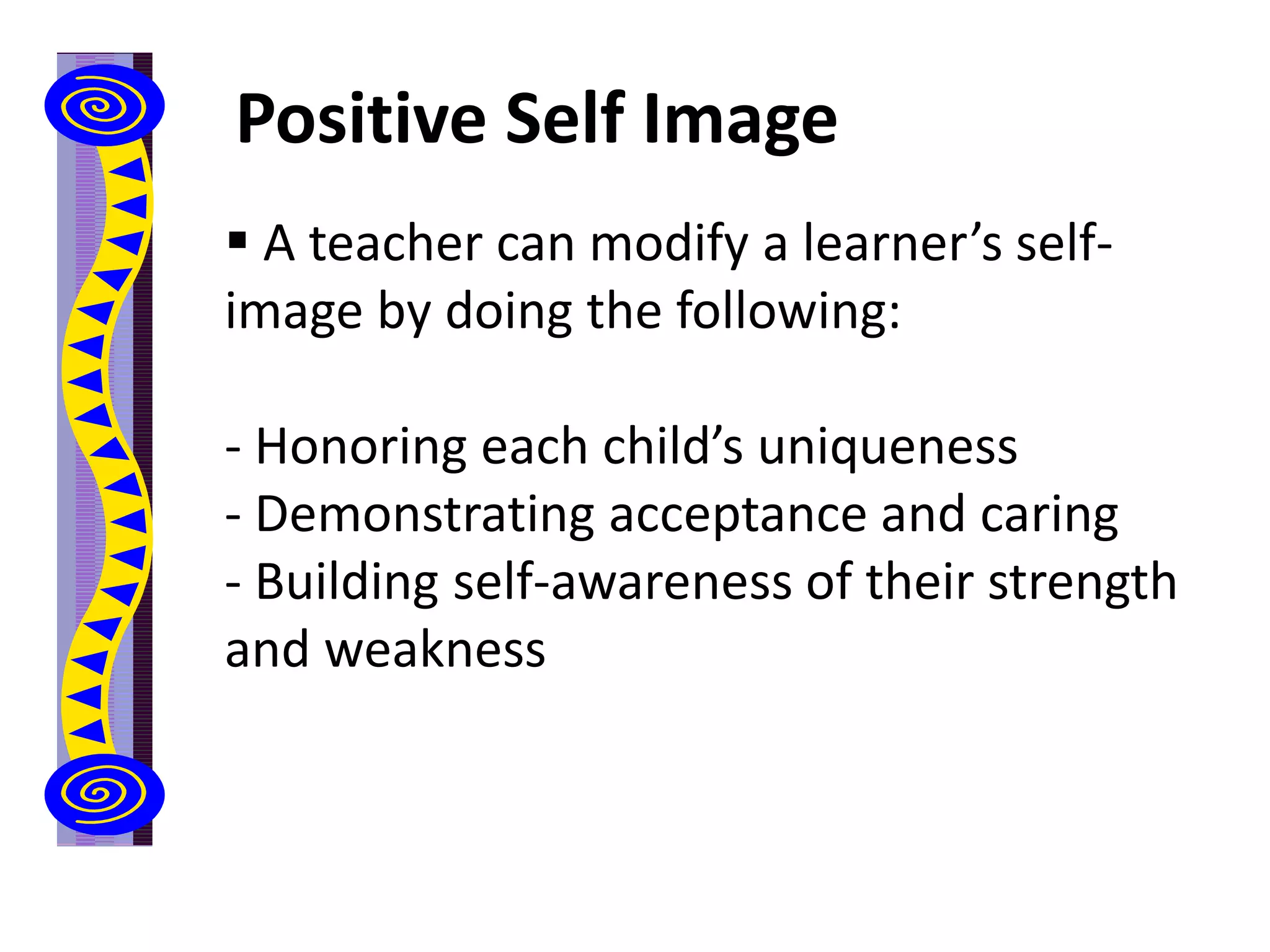 Creating a positive learning environment | PPTX