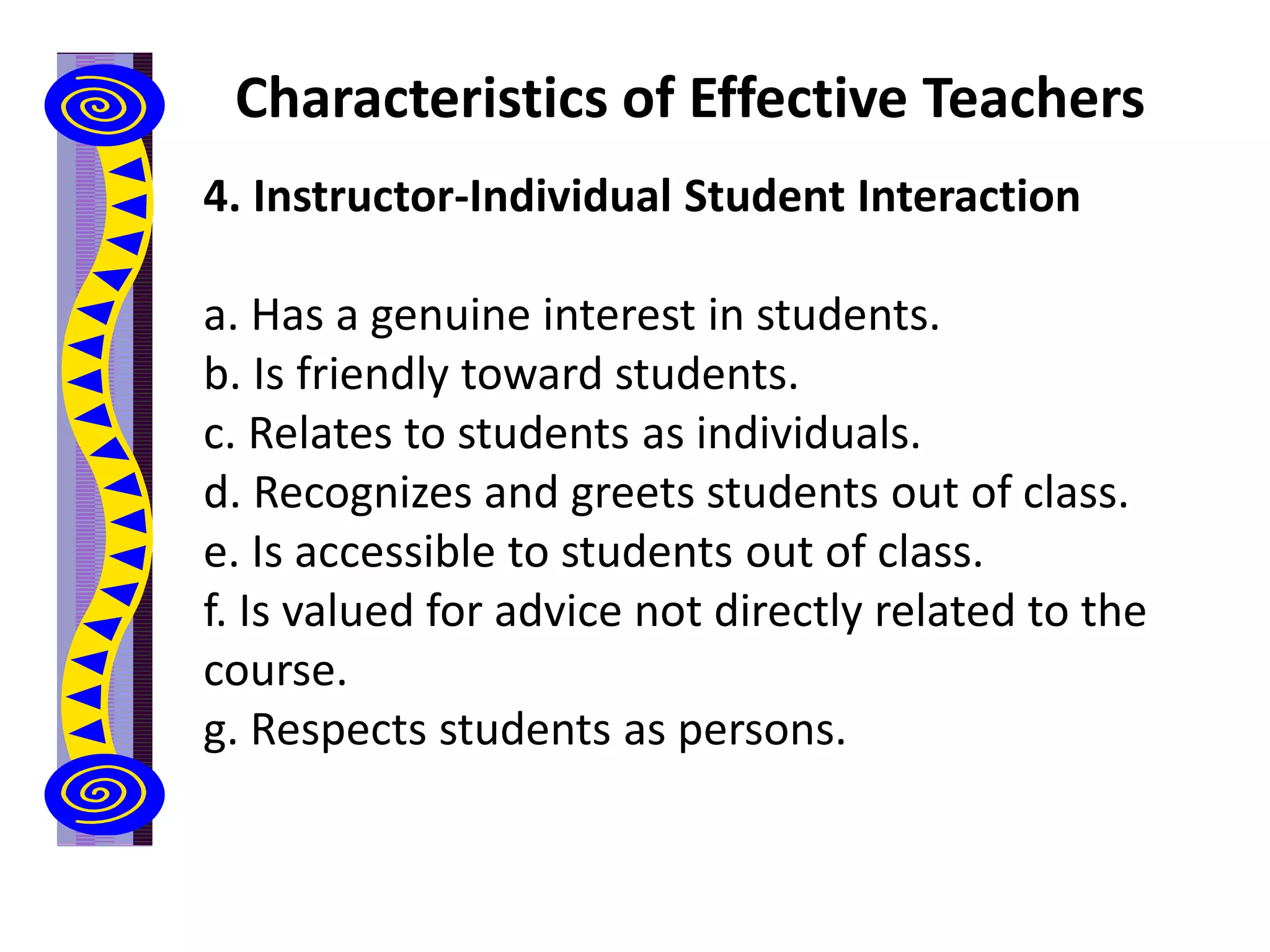 Creating a positive learning environment | PPTX