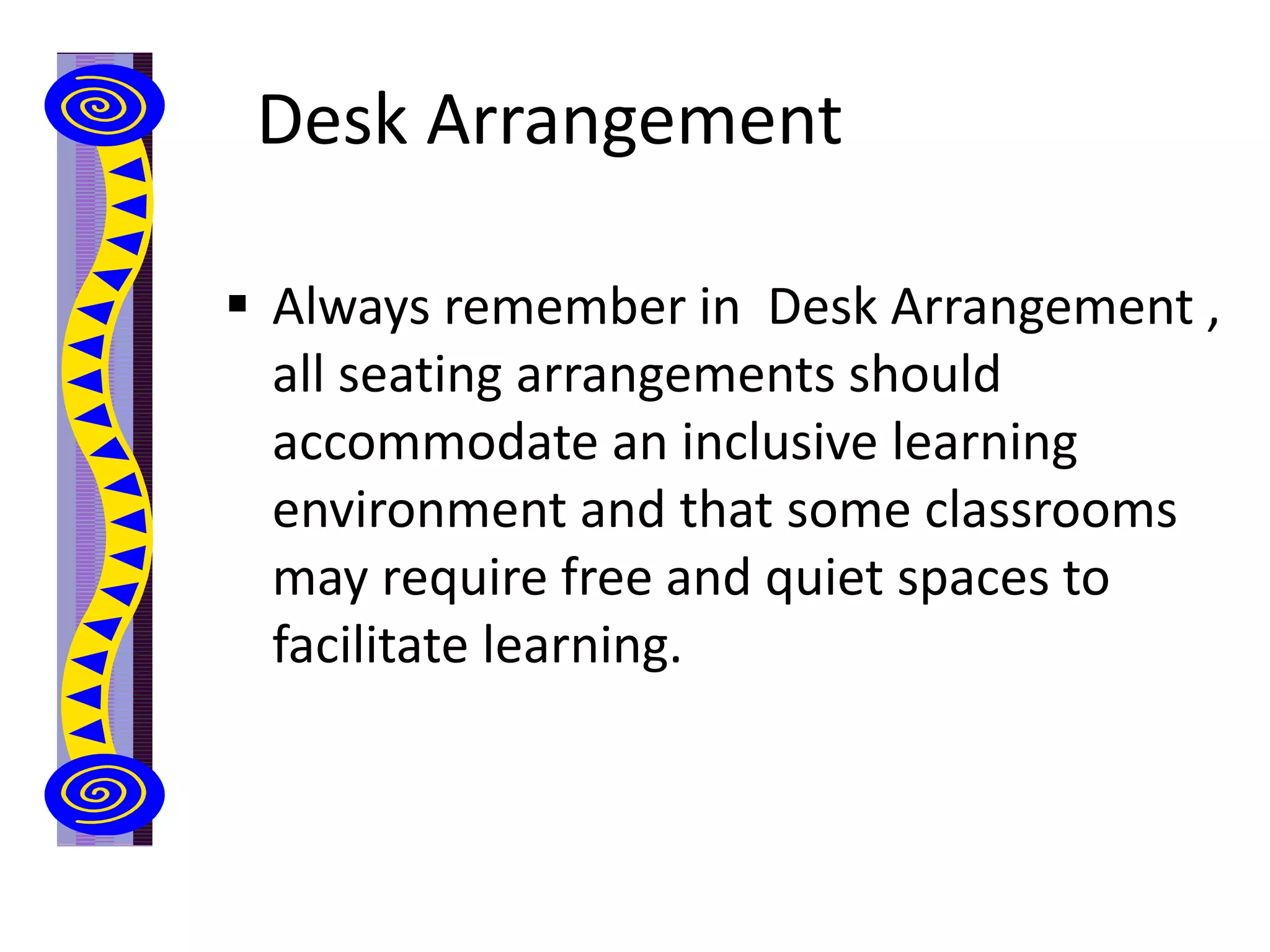 Creating a positive learning environment | PPTX