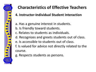 Creating a positive learning environment | PPTX