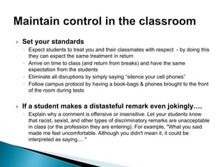 Creating a Positive Learning Environment | PPTX
