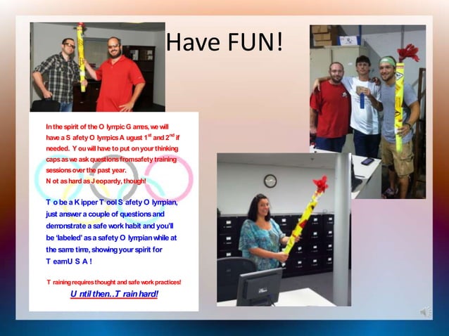 Creating a positive safety culture and outstanding safety performance ...