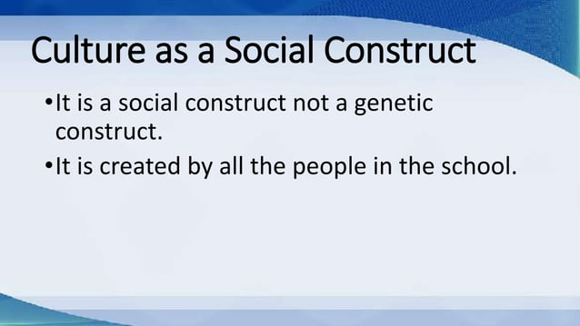 creating a positive school culture (The school, community and the ...