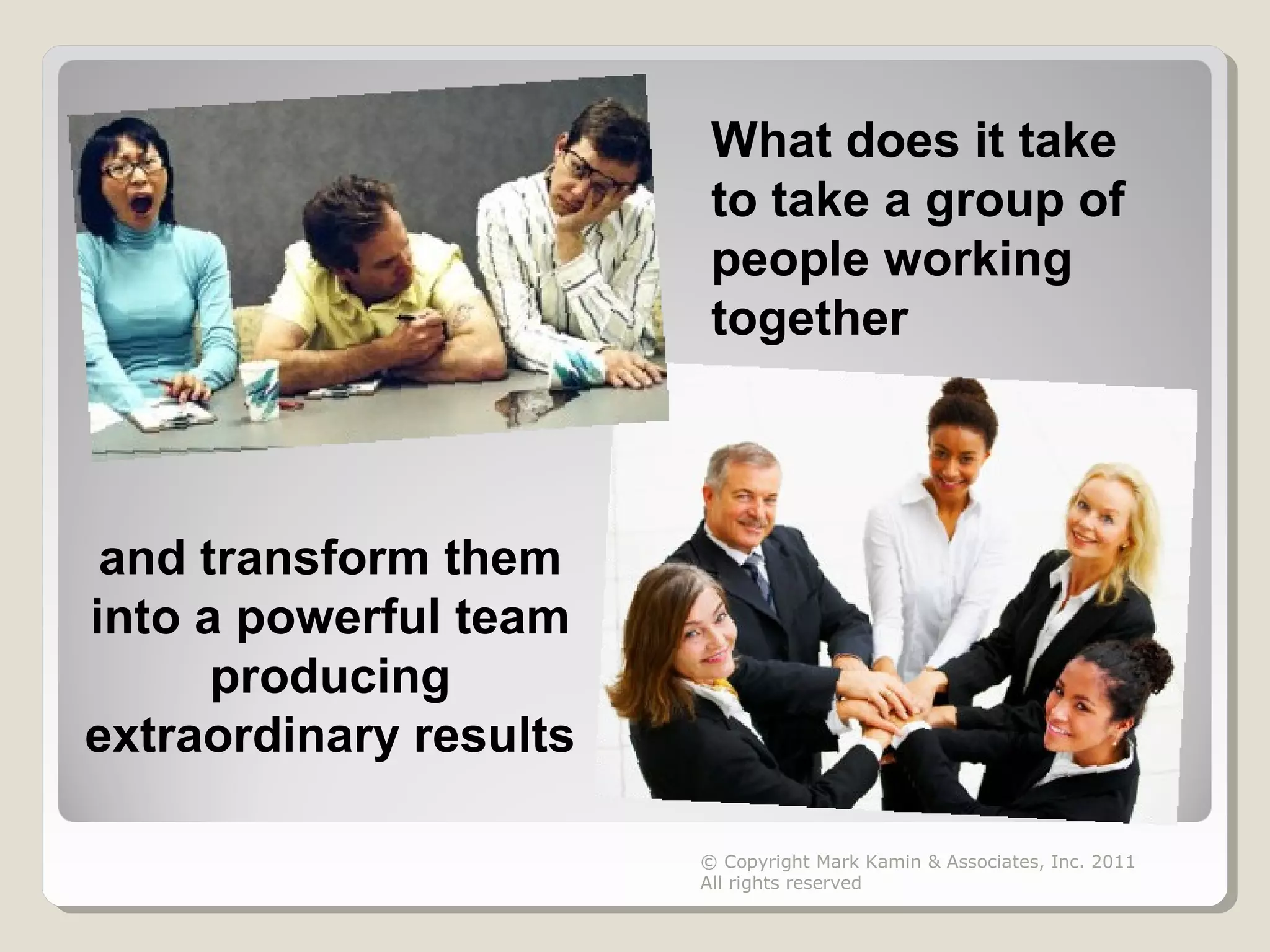 Creating Powerful Teams | PPT