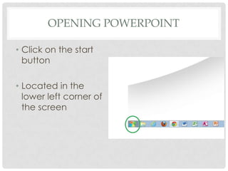 Creating a powerpoint presentation | PPT