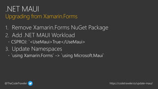 Creating Apps with .NET MAUI | PPTX