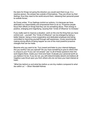 Creating a proven track record | DOC