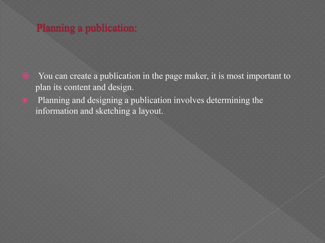 To Creating a publication | PPT