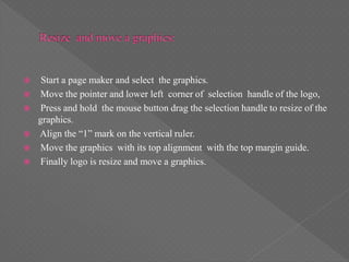 To Creating a publication | PPTX