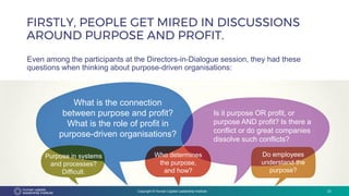 Creating a Purpose-Driven Organisation | PPT