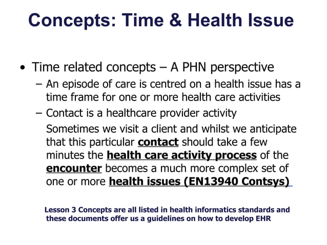 Creating Archetypes For Patient Assessment With Nurses To Facilitate ...