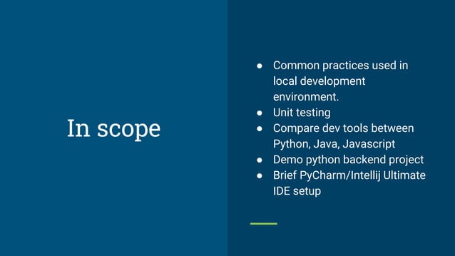 Creating a reasonable project boilerplate | PPTX | Web Development ...