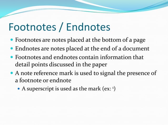 Creating a research paper with citations and references | PPTX | Desktop Publishing | Computer ...