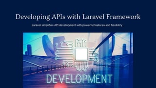 Creating a RESTful API in Laravel - Pixxelu Digital Technology.pptx