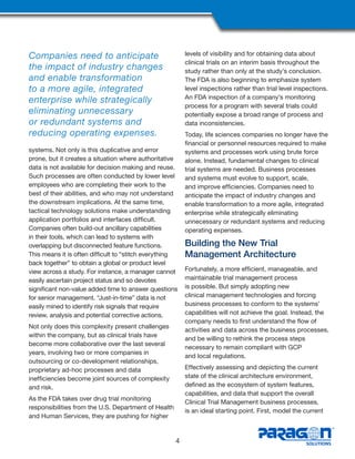 Creating a roadmap to clinical trial efficiency | PDF