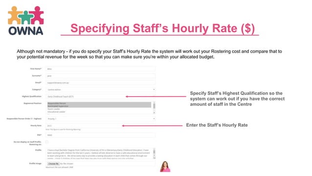Creating a Roster | PPT