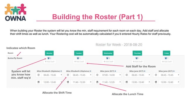 Creating a Roster | PPT