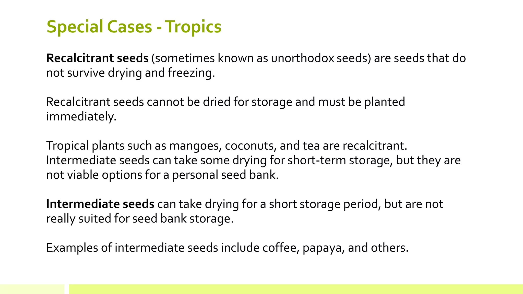 Creating a seed bank | PDF