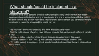 Creating a showreel.pptx