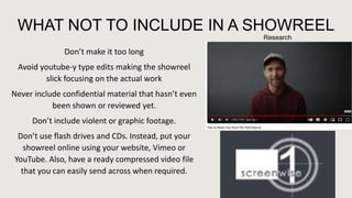 Creating a Showreel.pptx