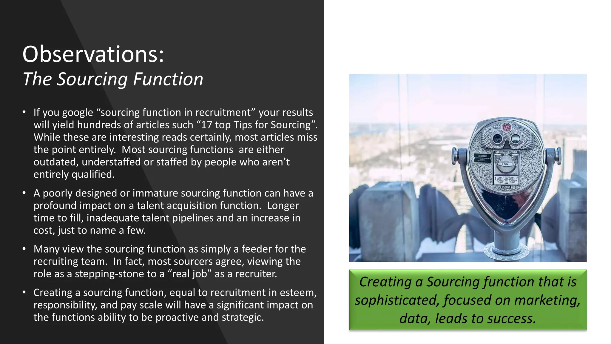 Creating a Sourcing Function | PPTX