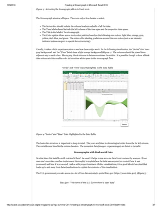 Creating a Streamgraph in Microsoft Excel 2016 | PDF | Computing ...