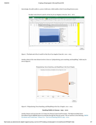 Creating a Streamgraph in Microsoft Excel 2016 | PDF | Computing | Technology & Computing