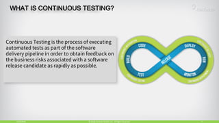 Creating a successful continuous testing environment by Eran Kinsbruner ...