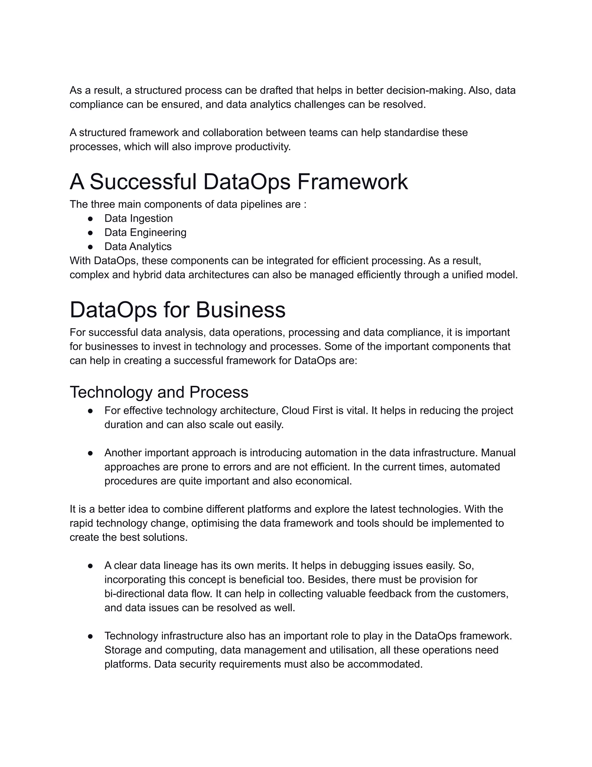 Creating a Successful DataOps Framework for Your Business.pdf