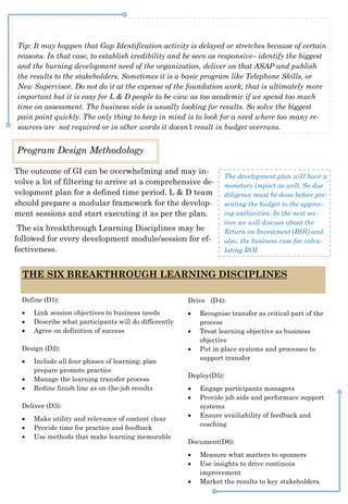 Creating a sustainable learning & development function v2 | PDF