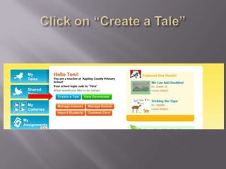 Creating A Tale | PPT