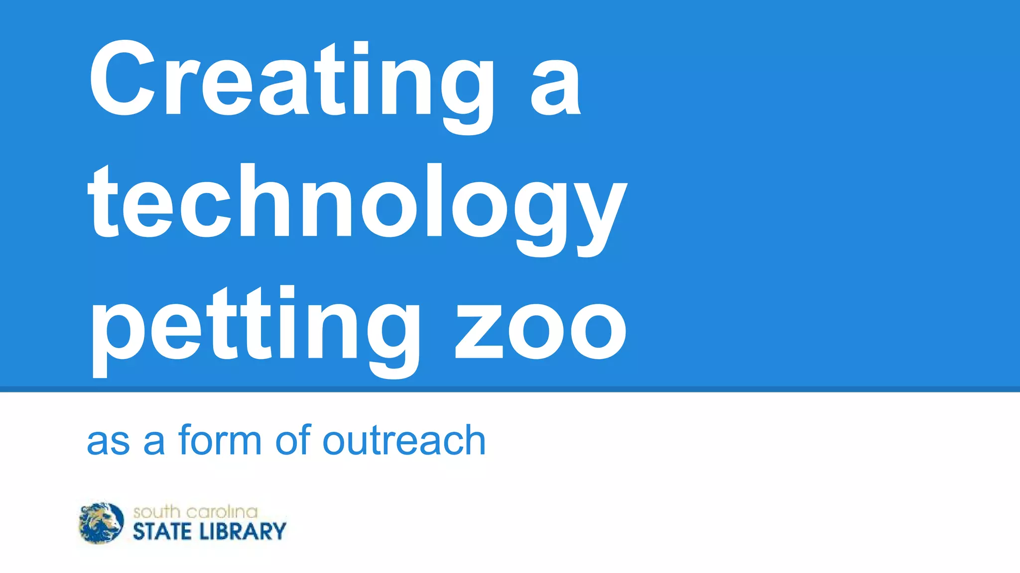 Creating a technology petting zoo | PDF | Technology & Computing