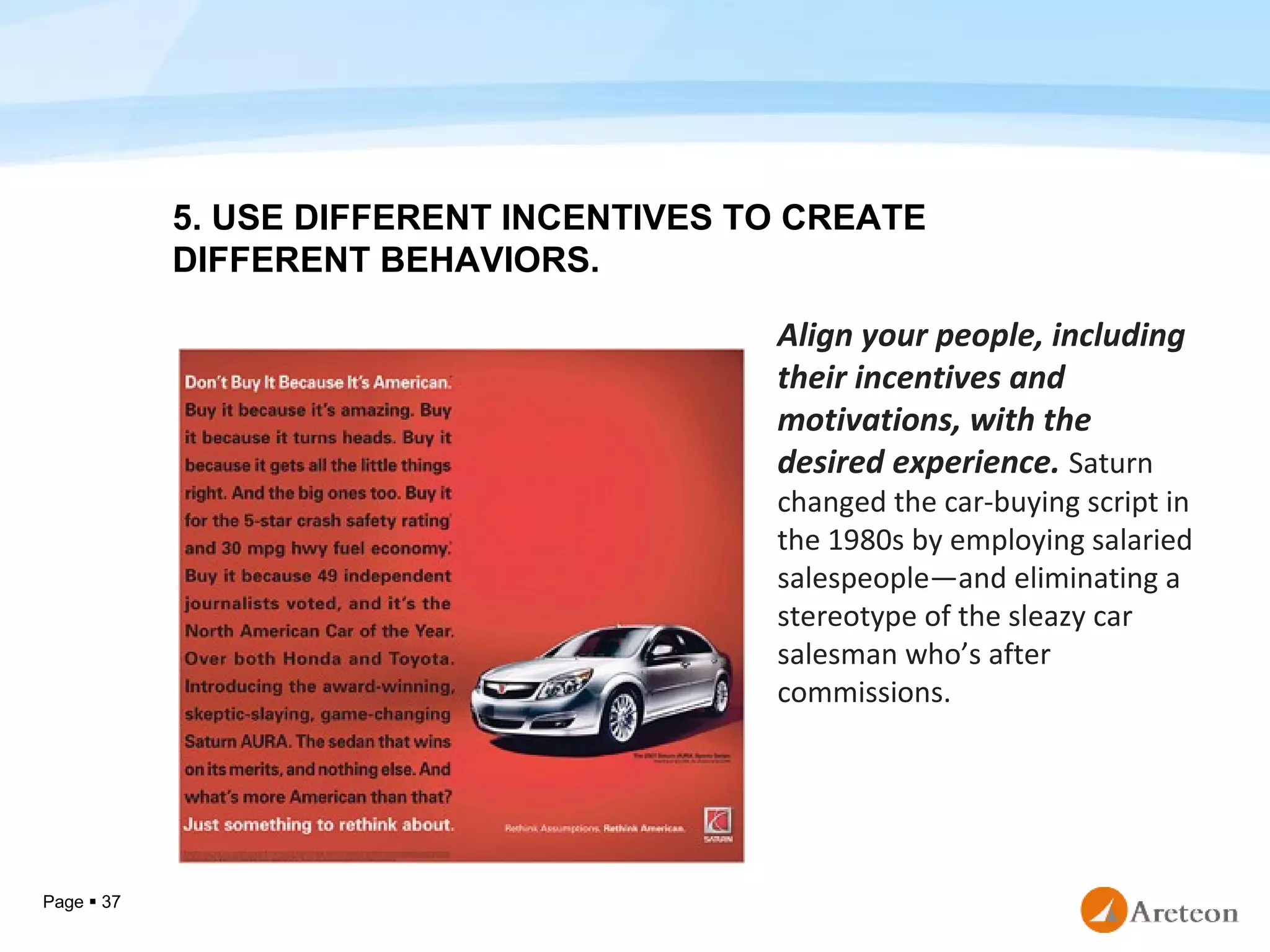 Creating a unique retail experience | PPT