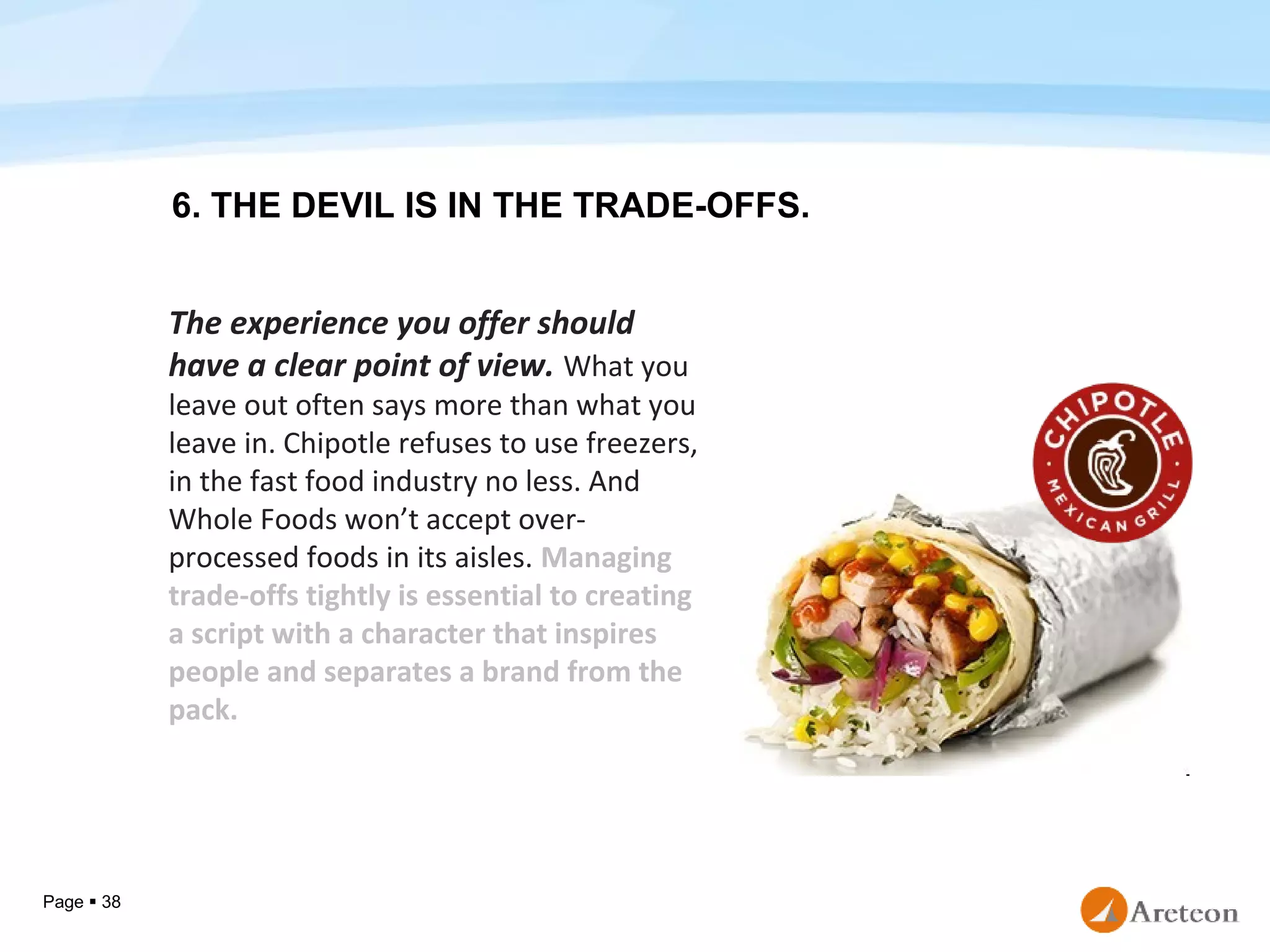 Creating a unique retail experience | PPT