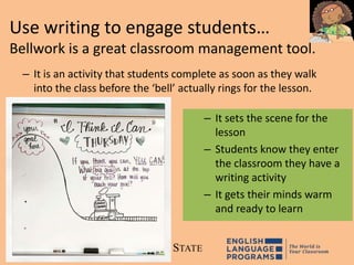 Creating Authentic Writing Materials for English Language Learners ...
