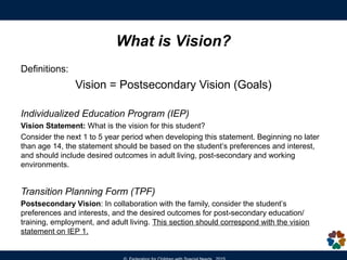 Creating a Post-Secondary Vision | PPT