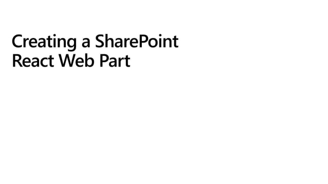 Creating a Visio web part with SharePoint SPFx | PPTX | Web Design and HTML | Internet