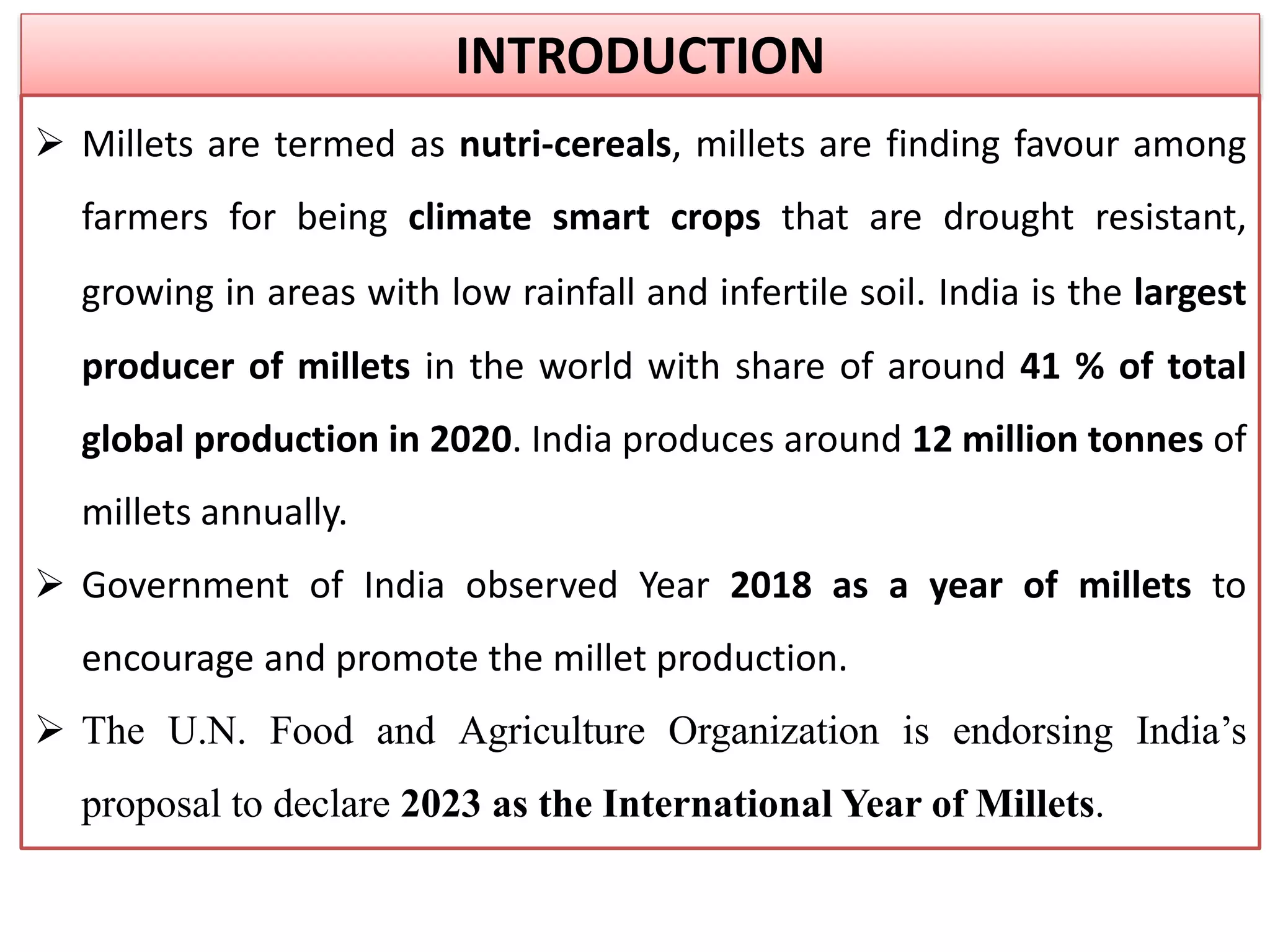 “Creating Awareness about Millets.pptx