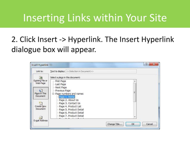 Creating a web page | PPT