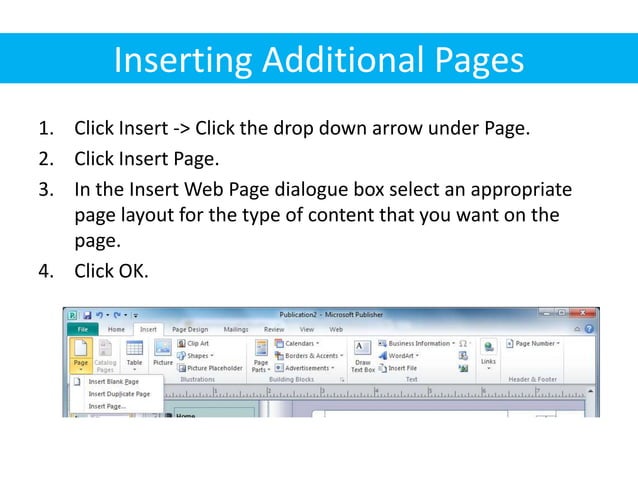 Creating a web page | PPTX