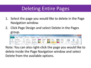 Creating a web page | PPTX
