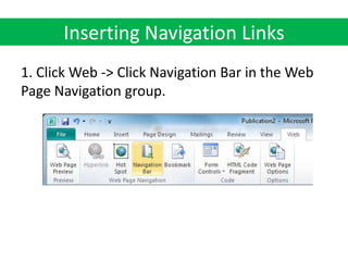 Creating a web page | PPTX