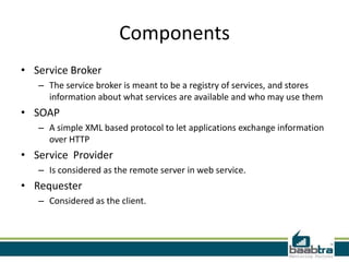 Creating a web service | PPTX